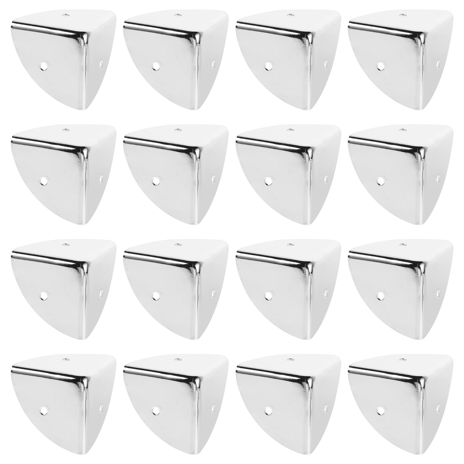 Worgeous 16pcs Metal Corner Protectors Box Corner Toolbox Edge Guard ...