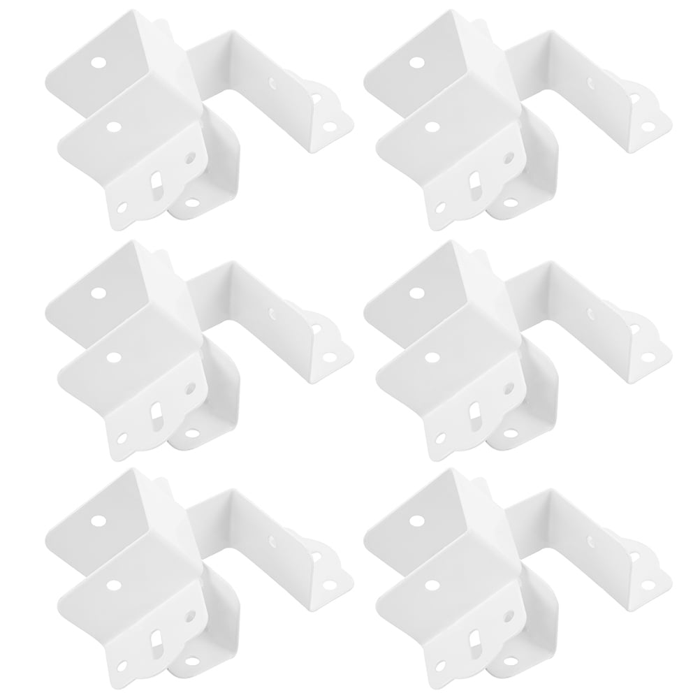 Worgeous 16pcs Replacement Bed Rail Fasteners Bed Rail Brackets Bed ...