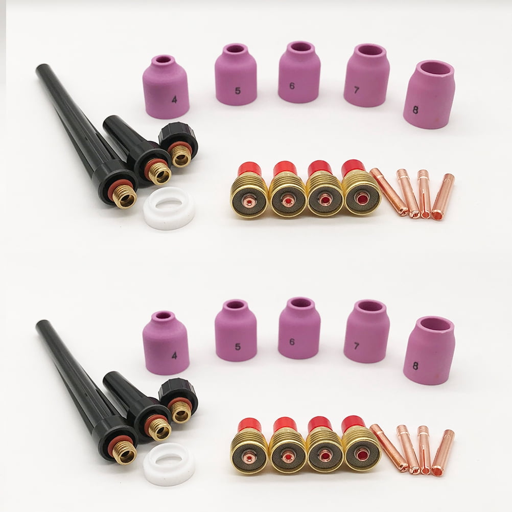 Worgeous 17 Pcs Argon Arc Welding Set TIG Welding Torch Kit Assorted ...