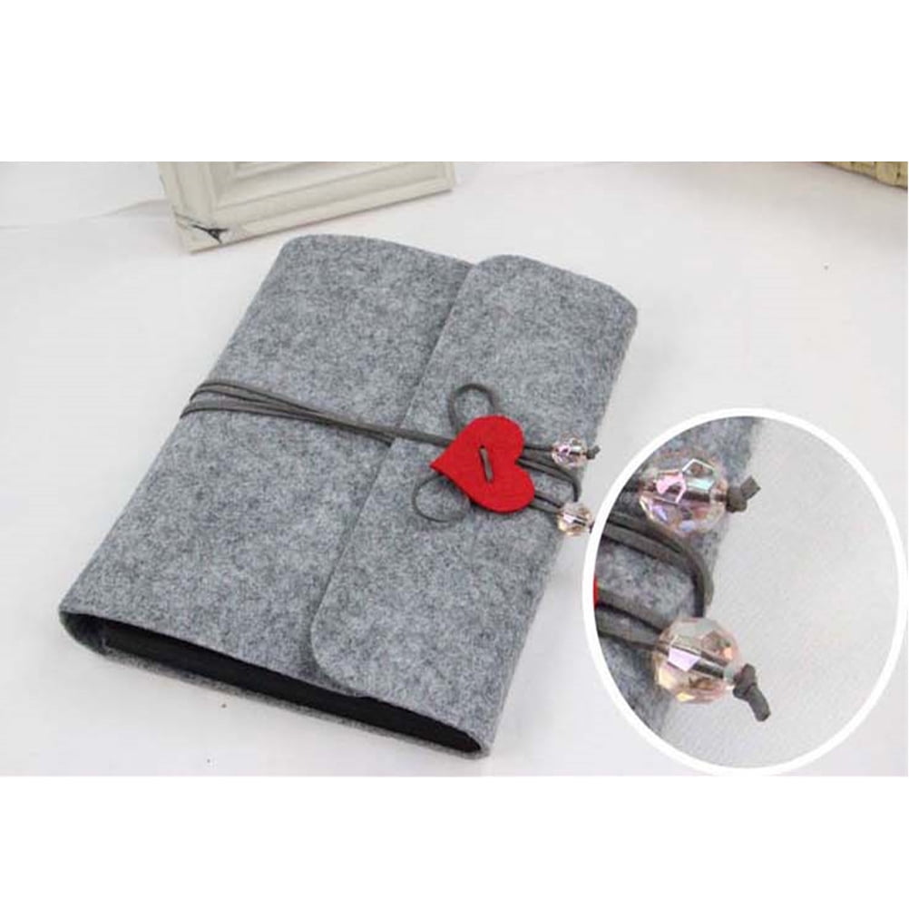 Worgeous 175 X Wedding Scrapbook Hand Made Felt Photo Album Sweet ...