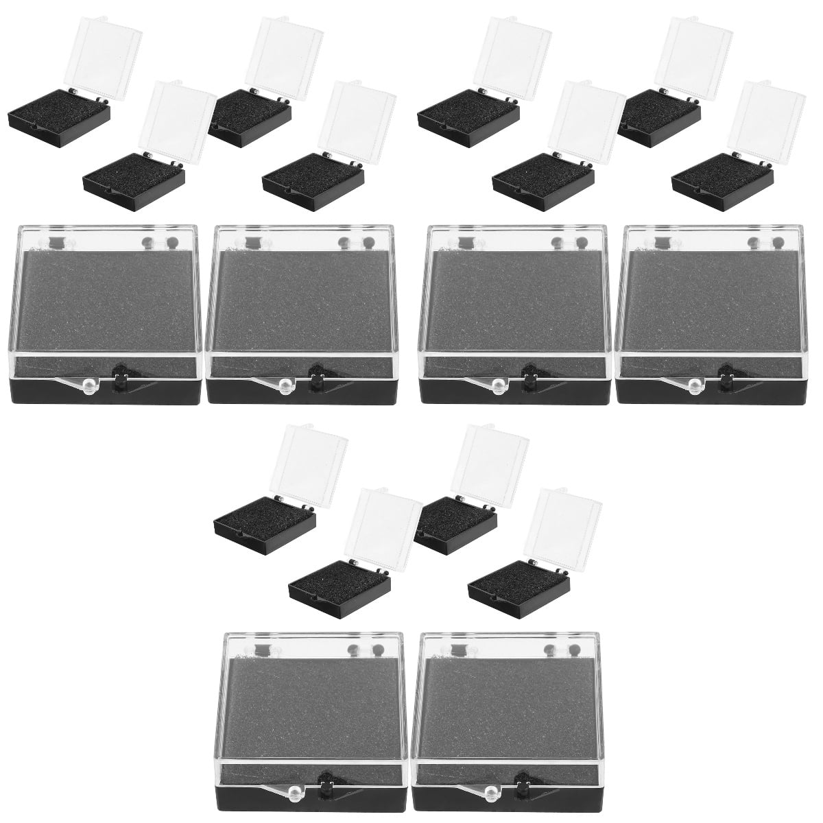 Worgeous 18 Pcs Badge Display Box Cabinet Brooch Collection Display ...