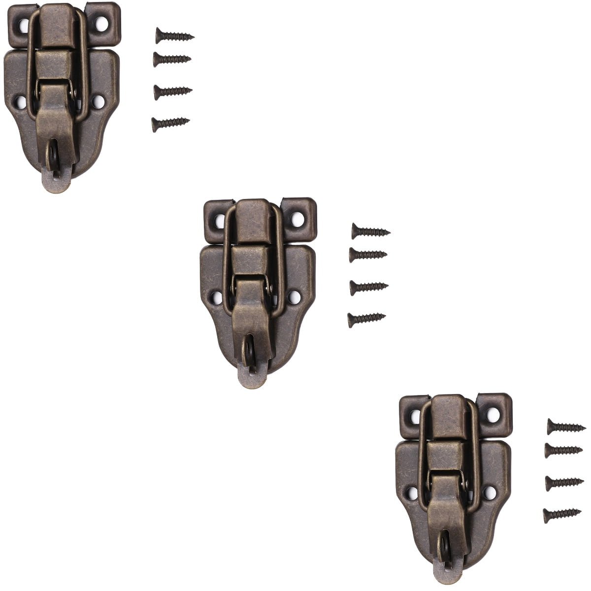 COMPUKAS 18 pcs 40x62mm Jewelry Box Latches Small Box Packing Buckle ...