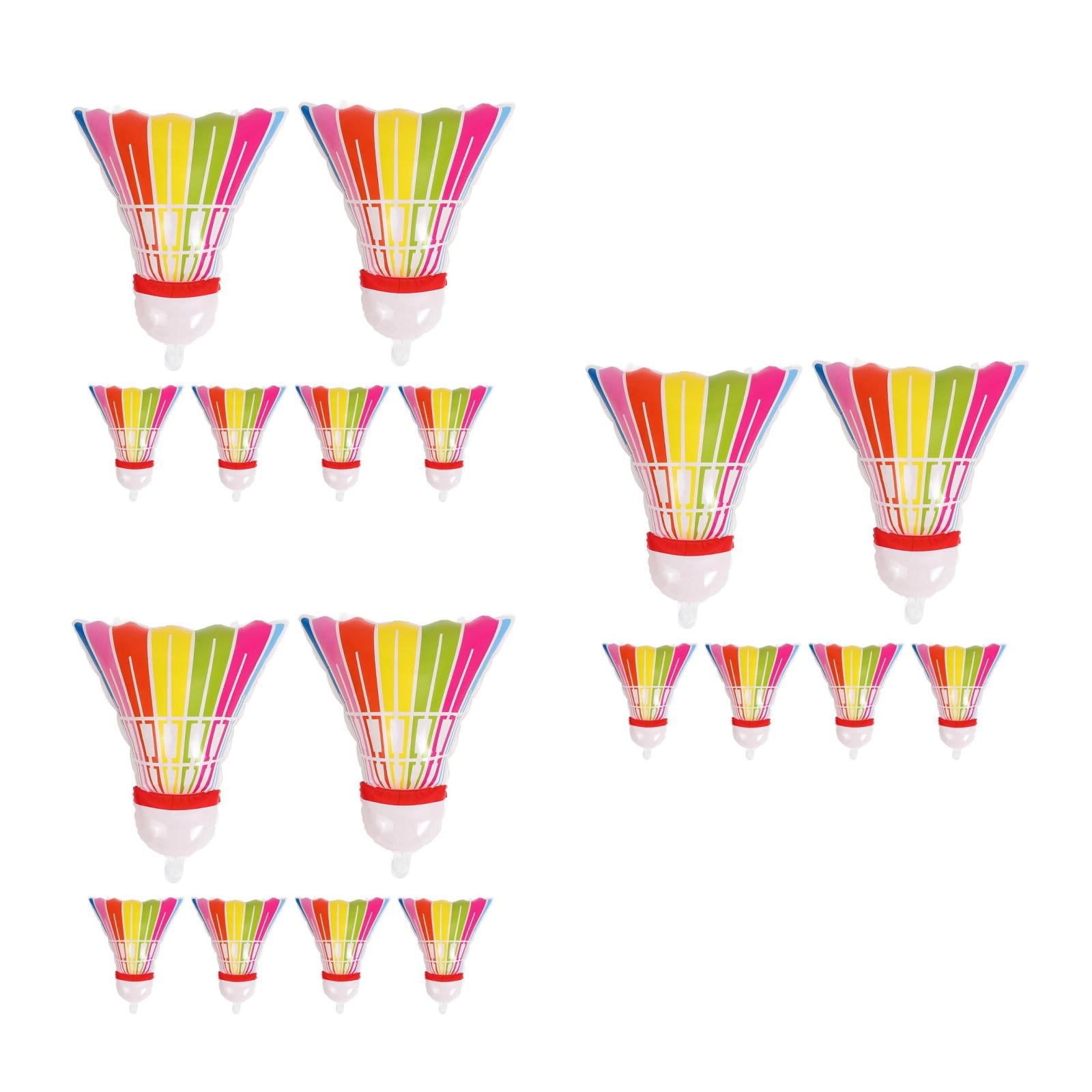 Worgeous 18 pcs Badminton Foil Balloon Large Badminton Balloon ...