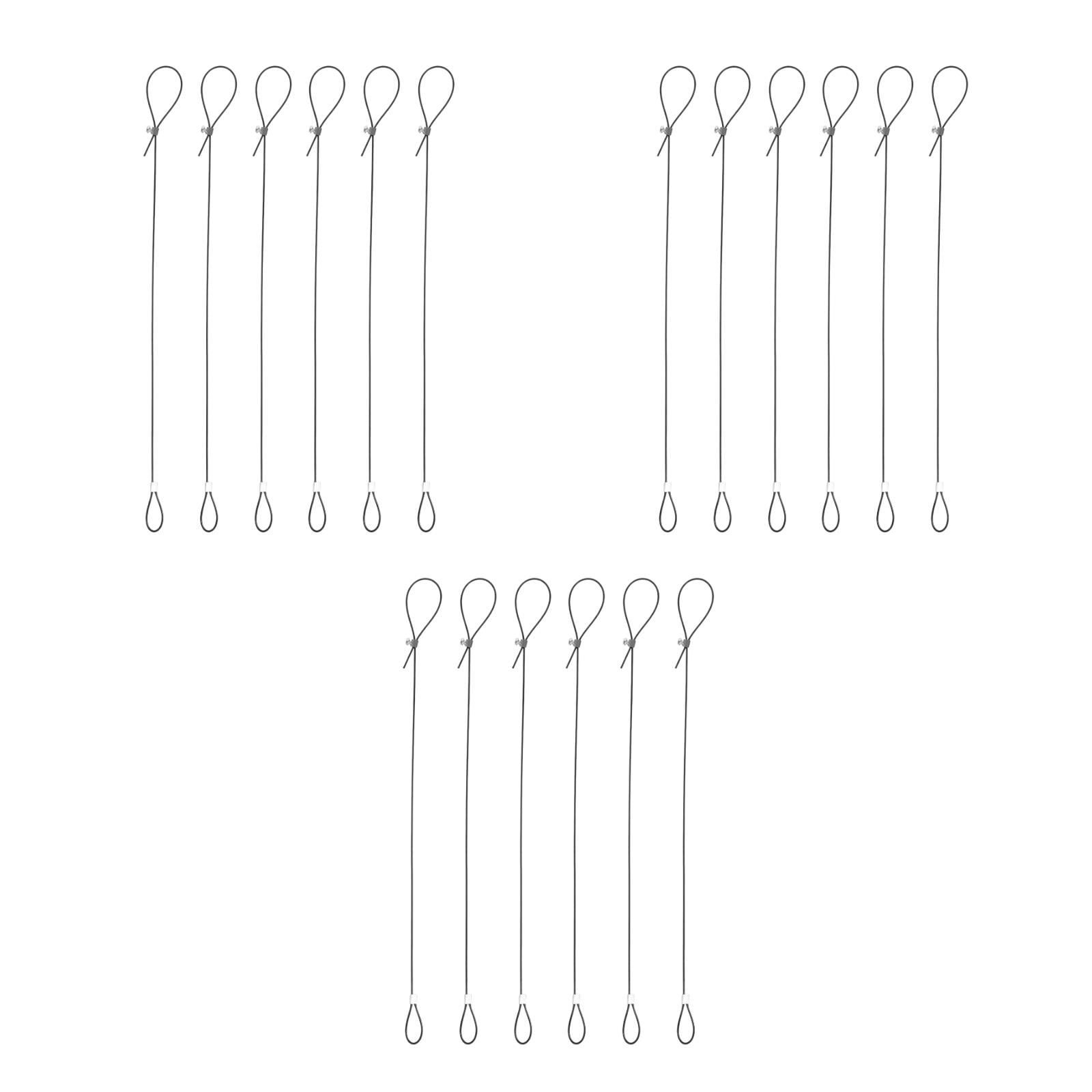 Worgeous 18 pcs Gate Latch Cable Pull Adjustable String Fence Gate Pull ...
