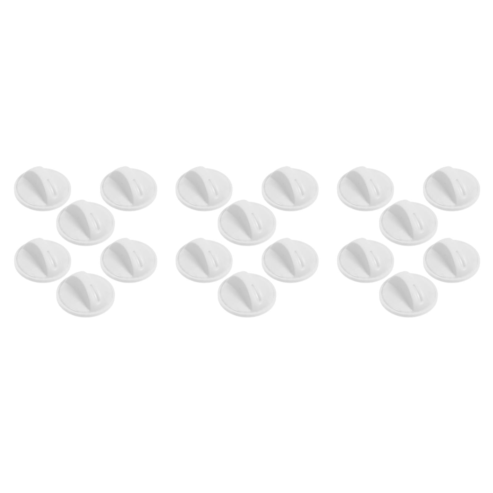 Worgeous 18 pcs Plastic Machine Knob Control Replacement Knobs ...