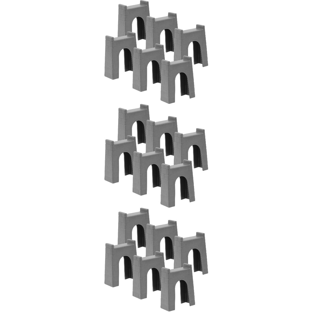 Worgeous 18 pcs Train Bridge Support Risers Train Bridge Parts Kids ...