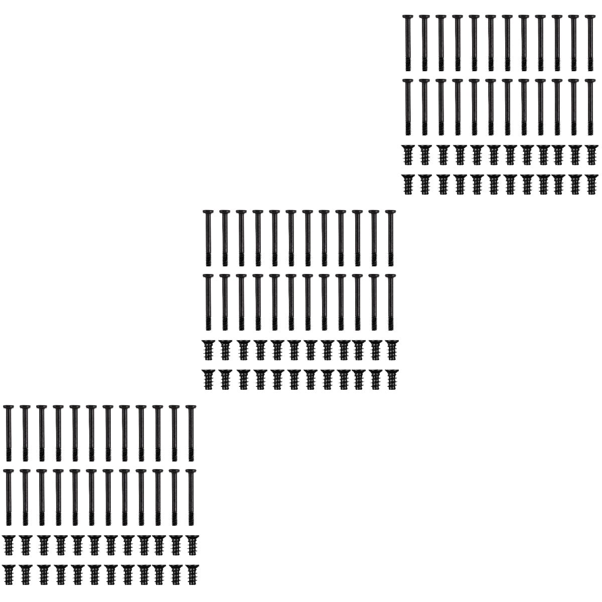 Worgeous 180 pcs Computer Case Cooling Fan Screws Computer Fan Mount ...