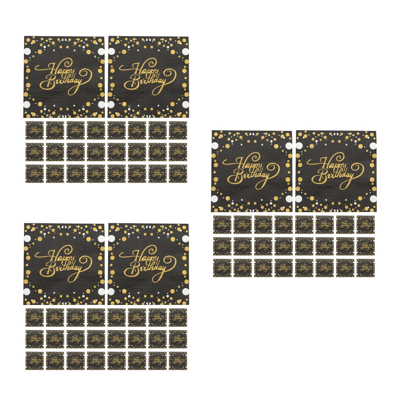 Worgeous 180 pcs Decorative Paper Napkins For Large Gatherings Birthday ...