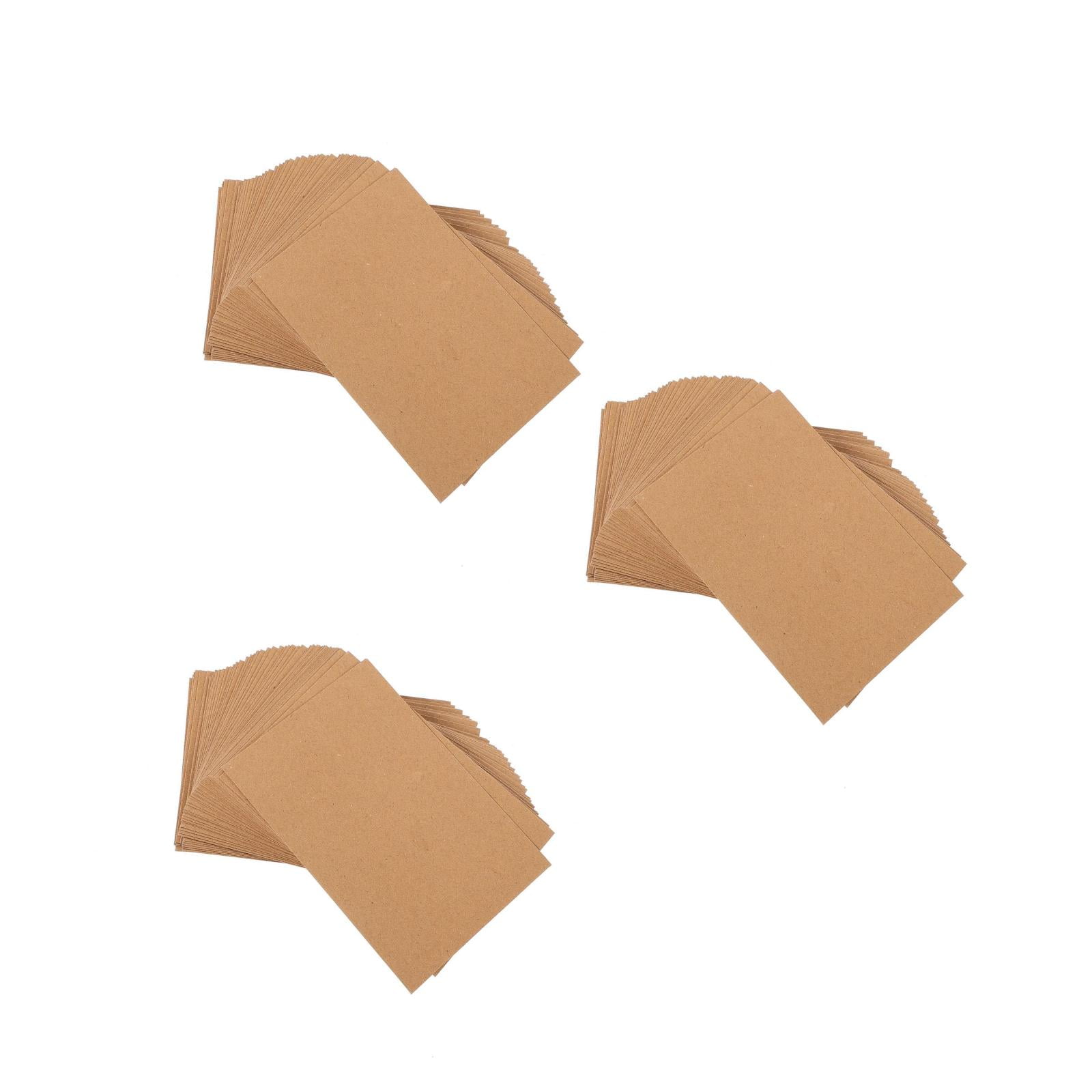 Worgeous 180 pcs Kraft Envelopes Invitation Envelopes Self-Adhesive ...
