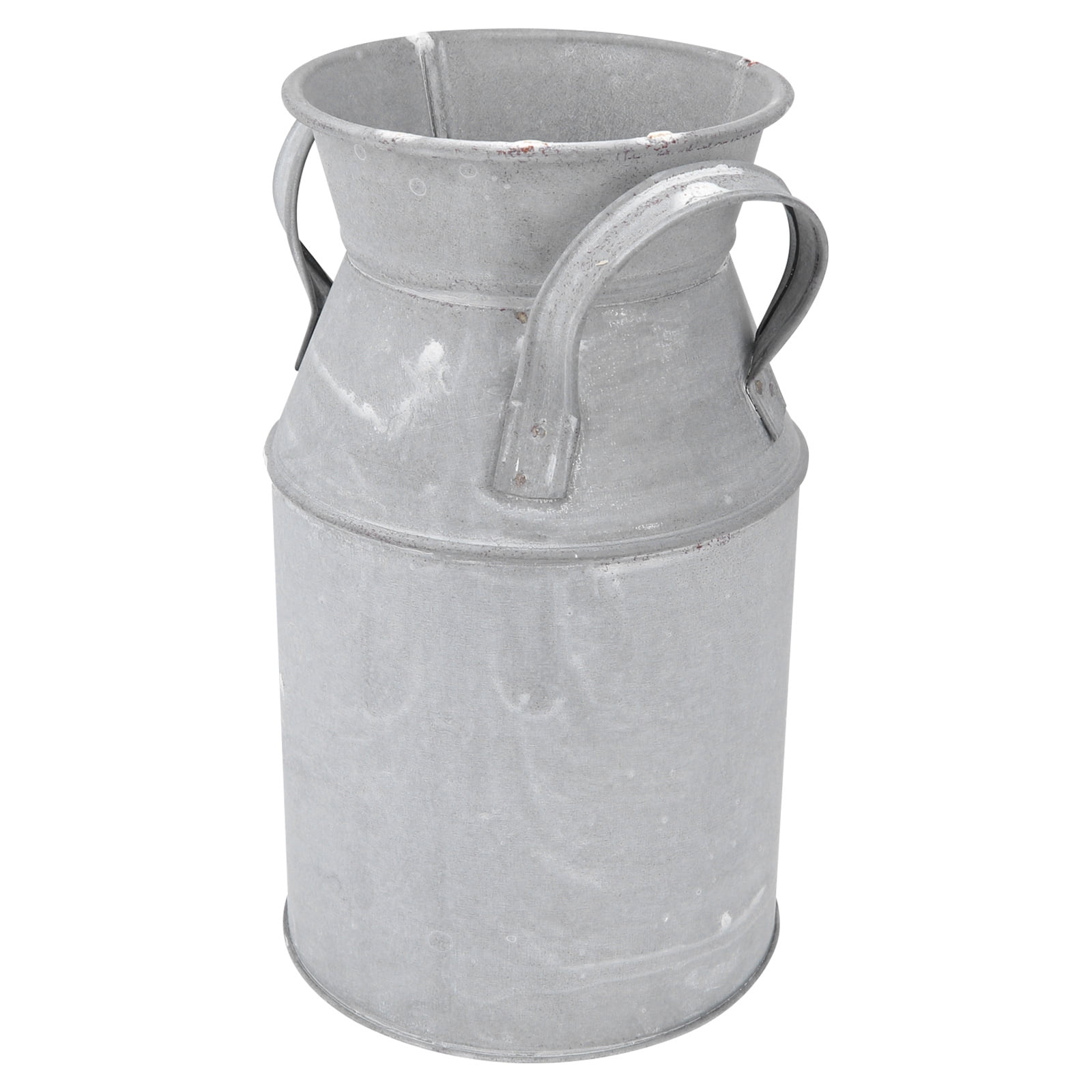 CIMAXIC 1PC Flower Bucket Vintage Galvanized Sheet Iron Rustic Metal ...