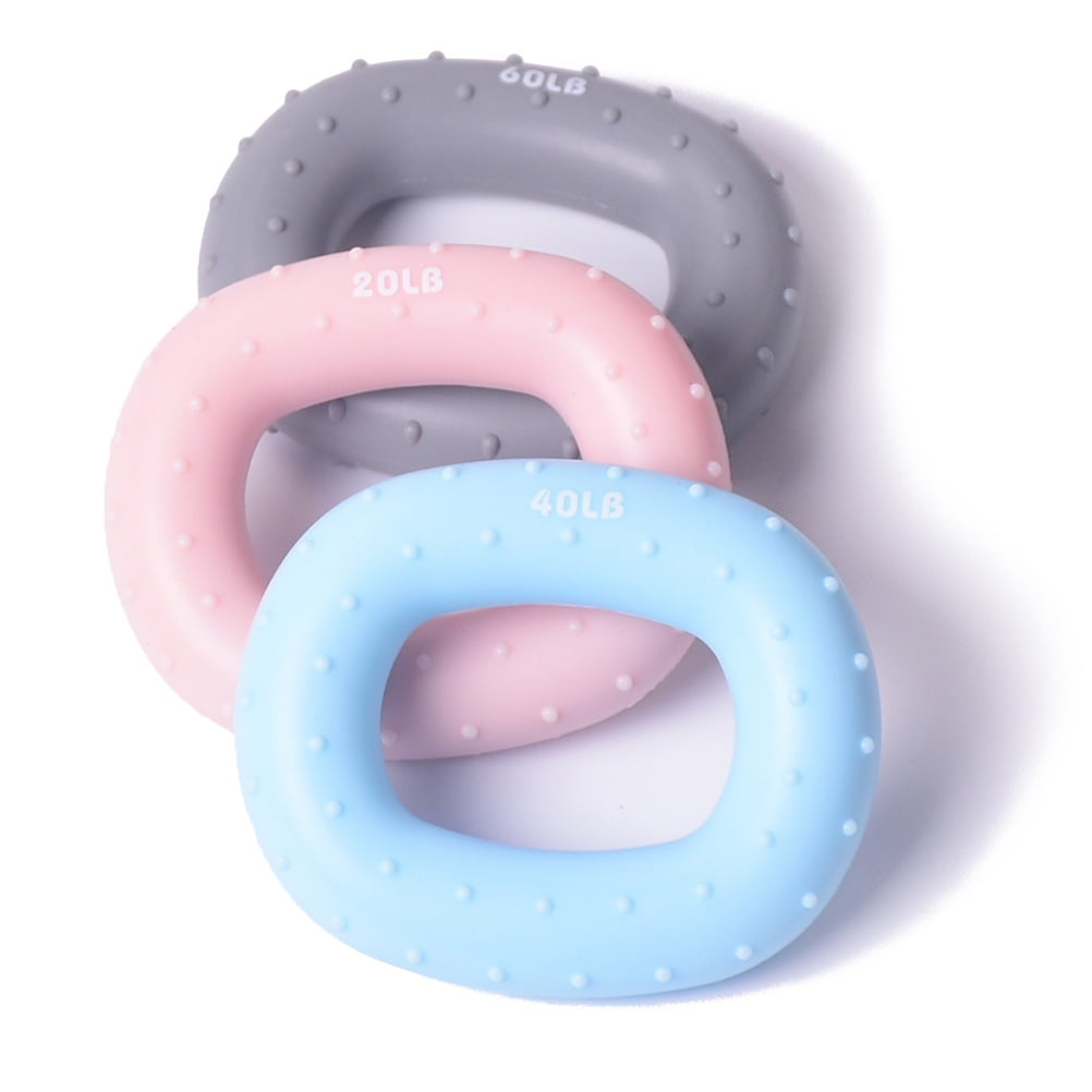 Worgeous 1PC Hand Grip Squeeze Ring Finger Strengthener Ring Practical ...