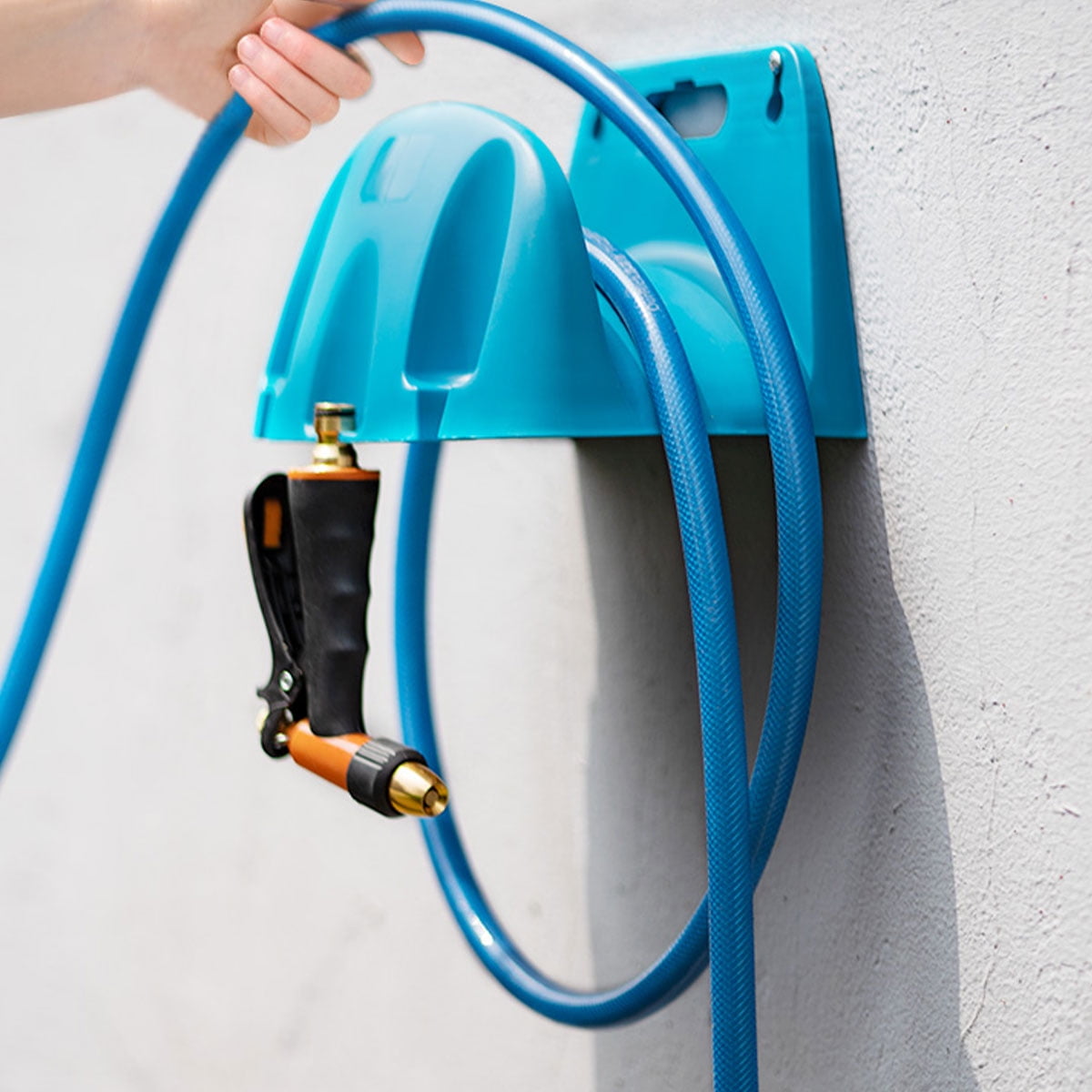 Worgeous 1PC Simple Hose Faucet Mount Watering Hose Hanger Water Holder ...