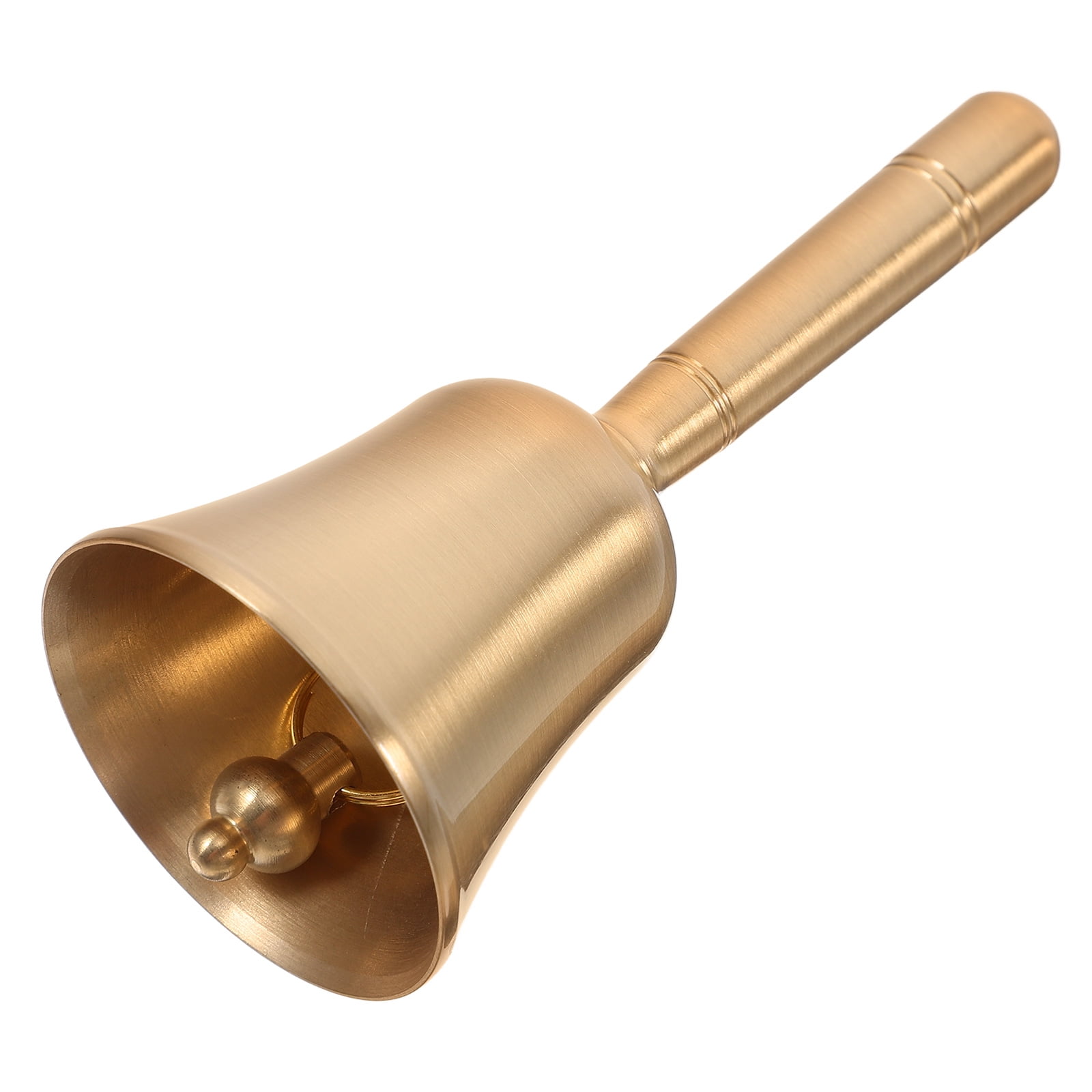 Worgeous Hand Bell Small Metal Bell Christmas Prop 1Set Golden For ...