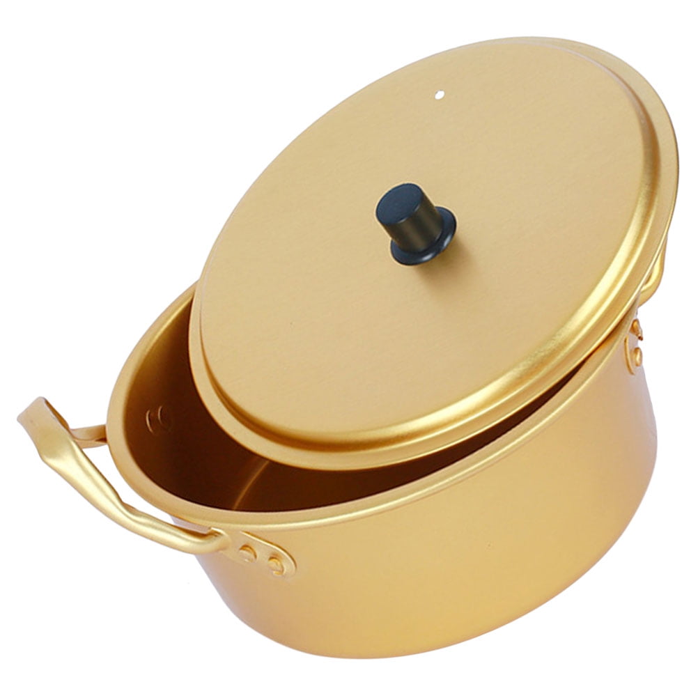 Worgeous Korean Ramen Cooking Pot Golden Easy Cleaning 1Pcs 8.65x6.29x3 ...