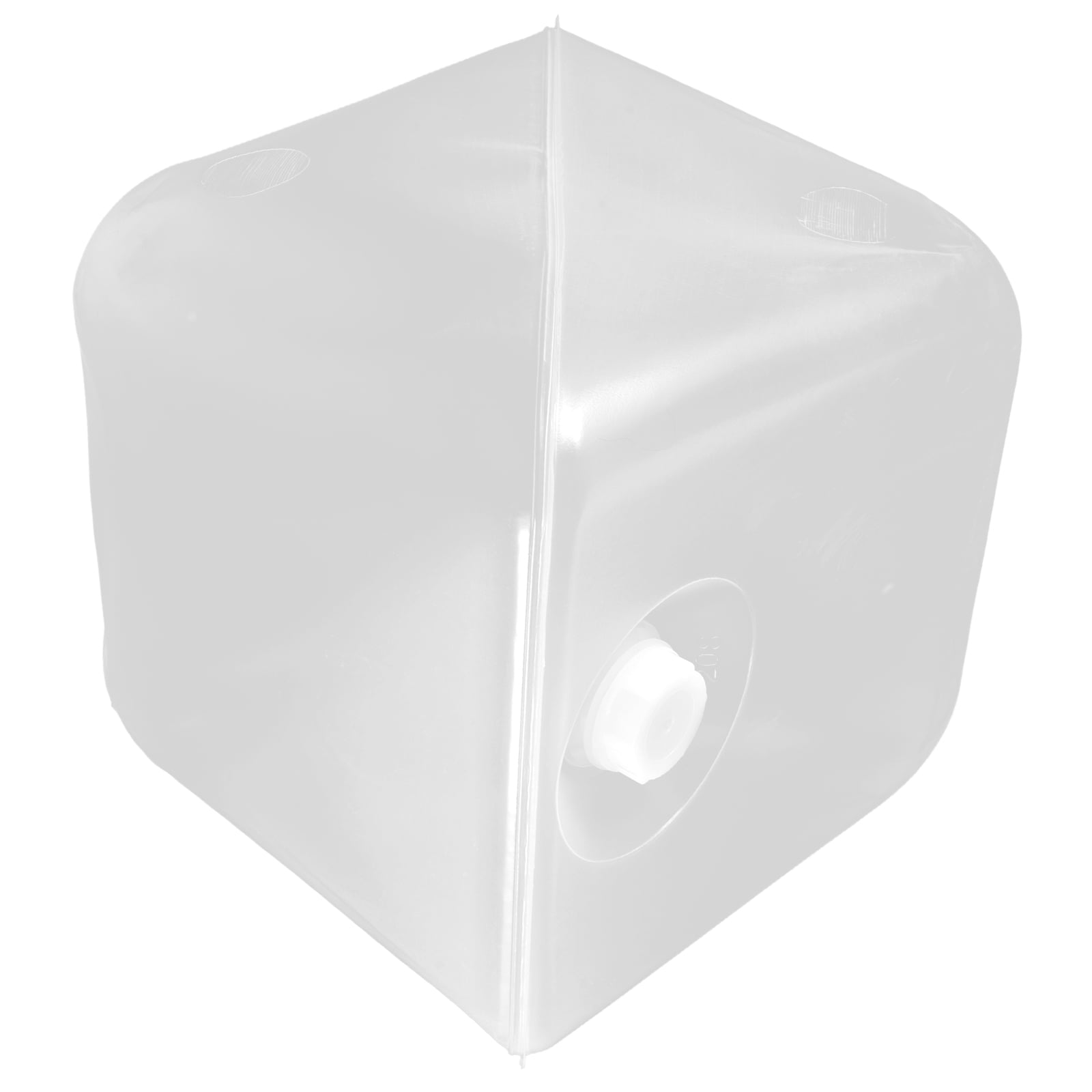 Worgeous Drinking Water Container Foldable Plastic Bucket Transparent ...