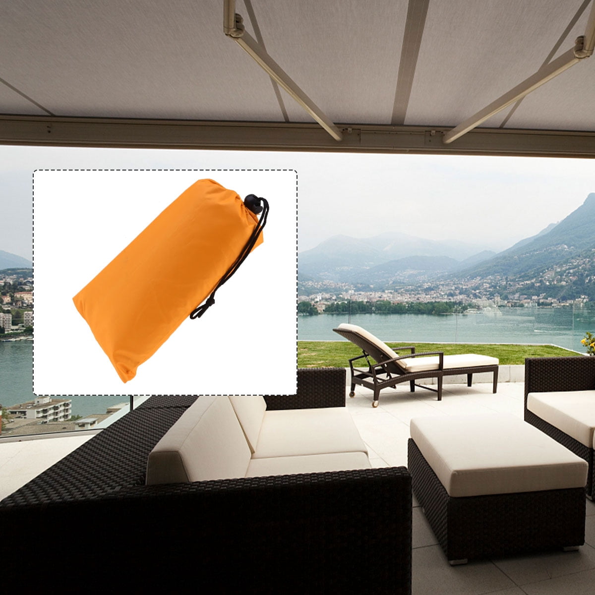 Worgeous 1Pc 4x4m Outdoor Sun Shade Sail Triangle Canopy Tent ...