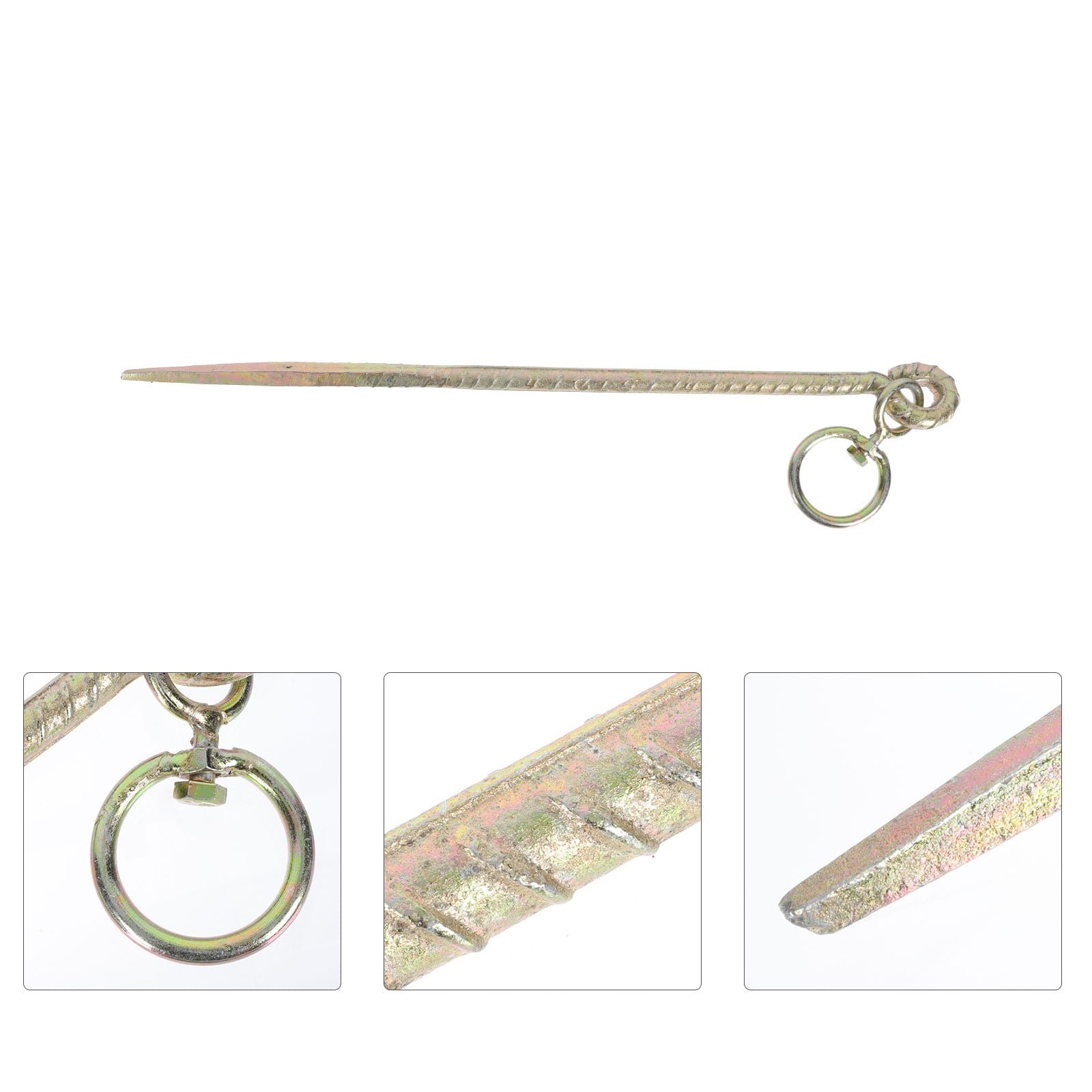 Worgeous Cylindrical Tent Fixing Stake Iron 1Pcs - Walmart.com