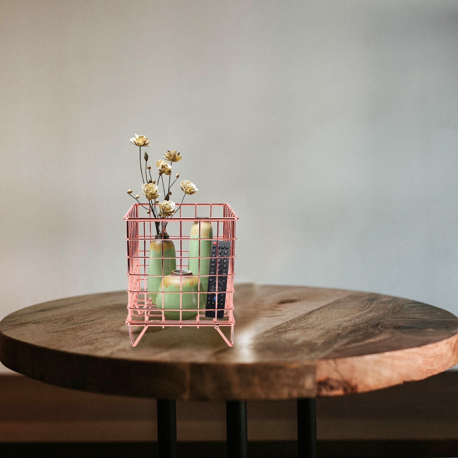 Worgeous 1Pc Metal Grid Basket for Desktop Sundries Square Closet ...