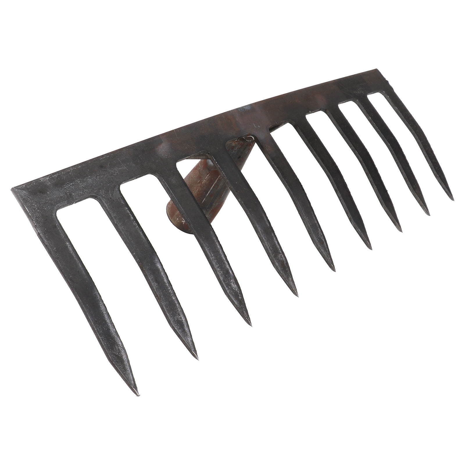 CIMAXIC Farm Rake Dark Grey Steel 1Pcs 14.2x4.3in - Walmart.com