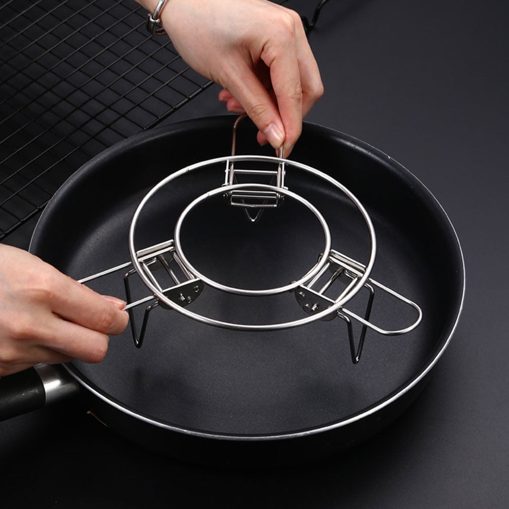Worgeous 1Pcs Square Steaming Rack for Pots and Woks in Heat-Resistant ...