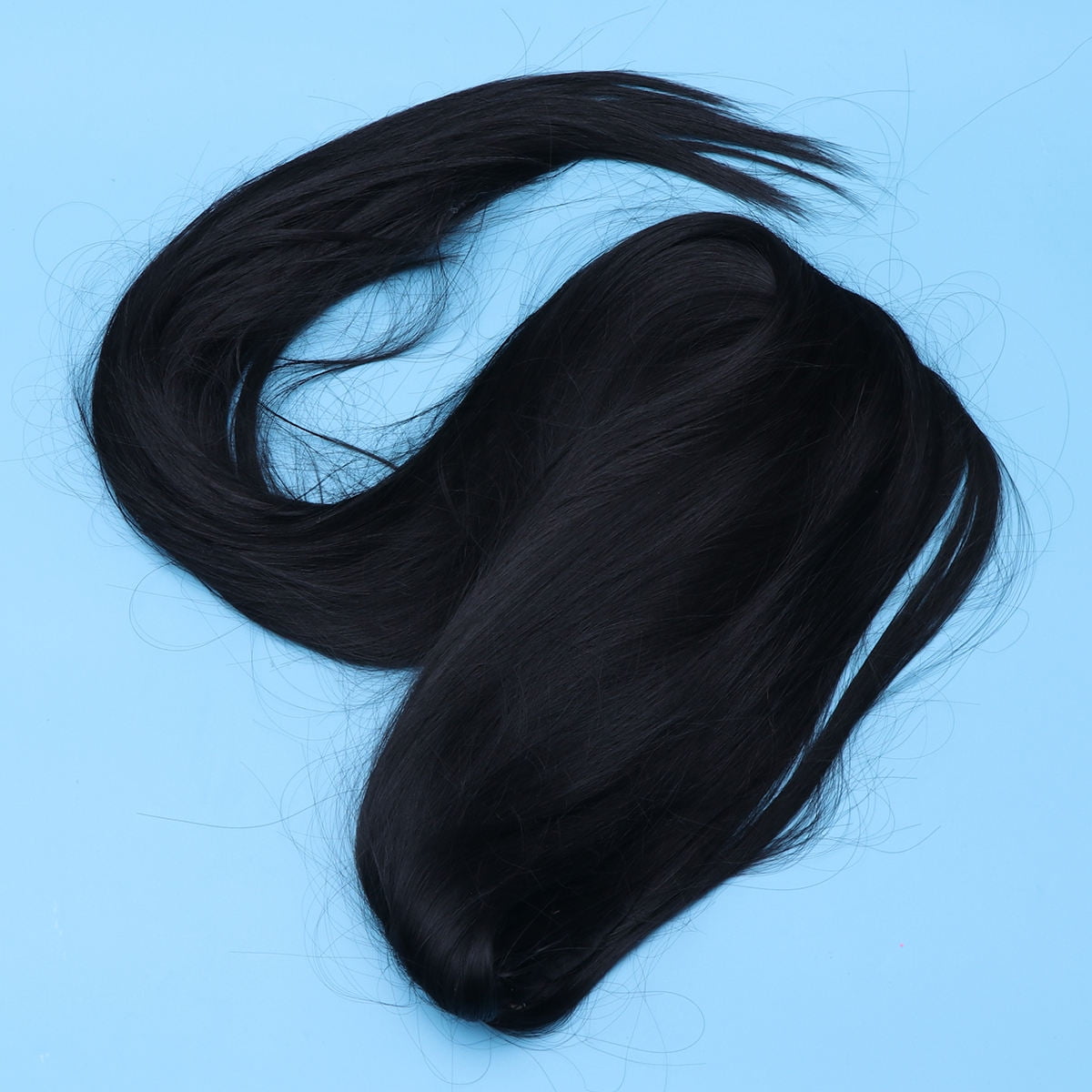 FONDOTIN Hairpiece Synthetic Faux Extensions Ladies Wigs Daily Wearing ...
