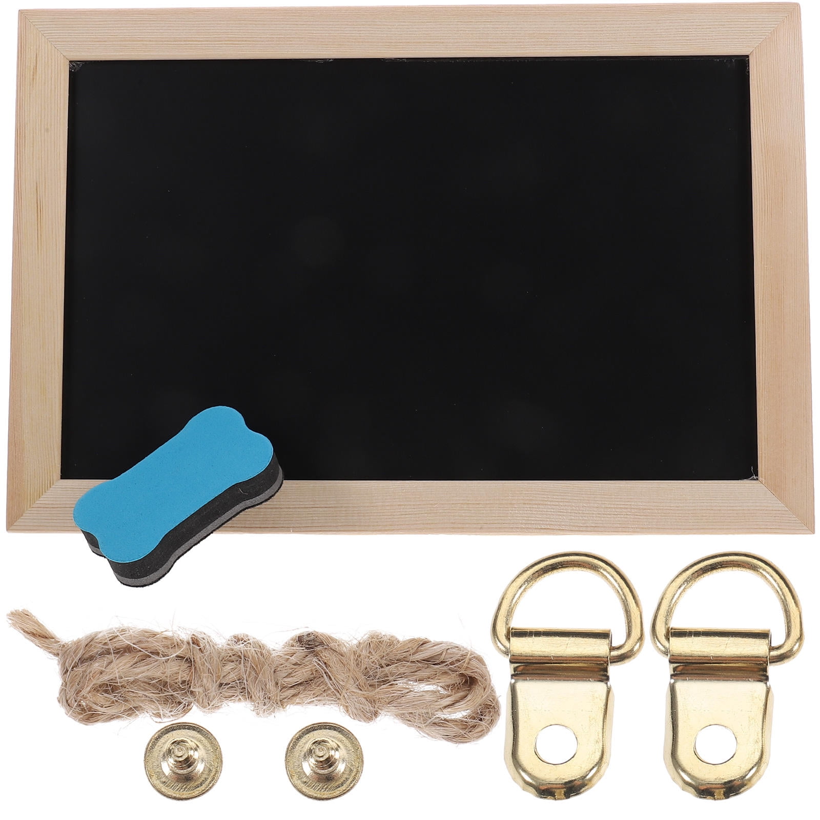 Worgeous 1Set Beige Black Double Sided Design Cork Board for Pictures ...