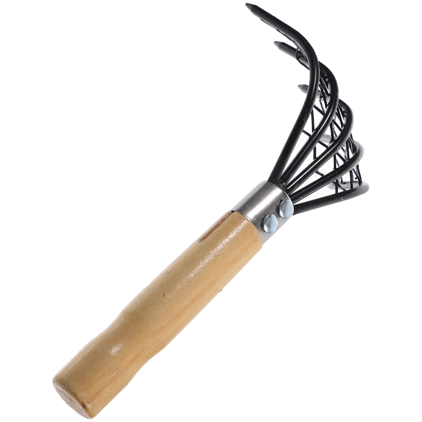 Worgeous Clamming Rake Rake Black 1Set 9.1x4.7in Stainless Steel ...