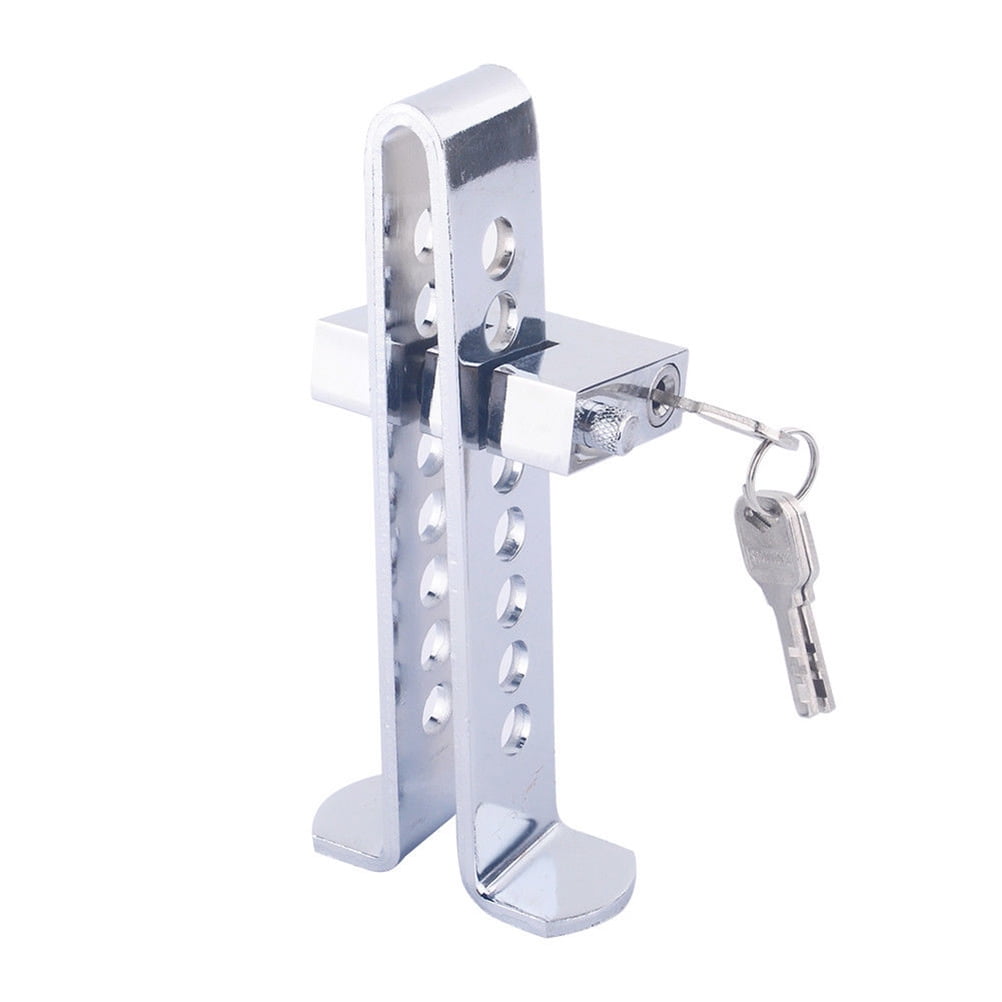 Worgeous 1Set Car Clutch Lock Silver Rectangular Stainless Steel for ...