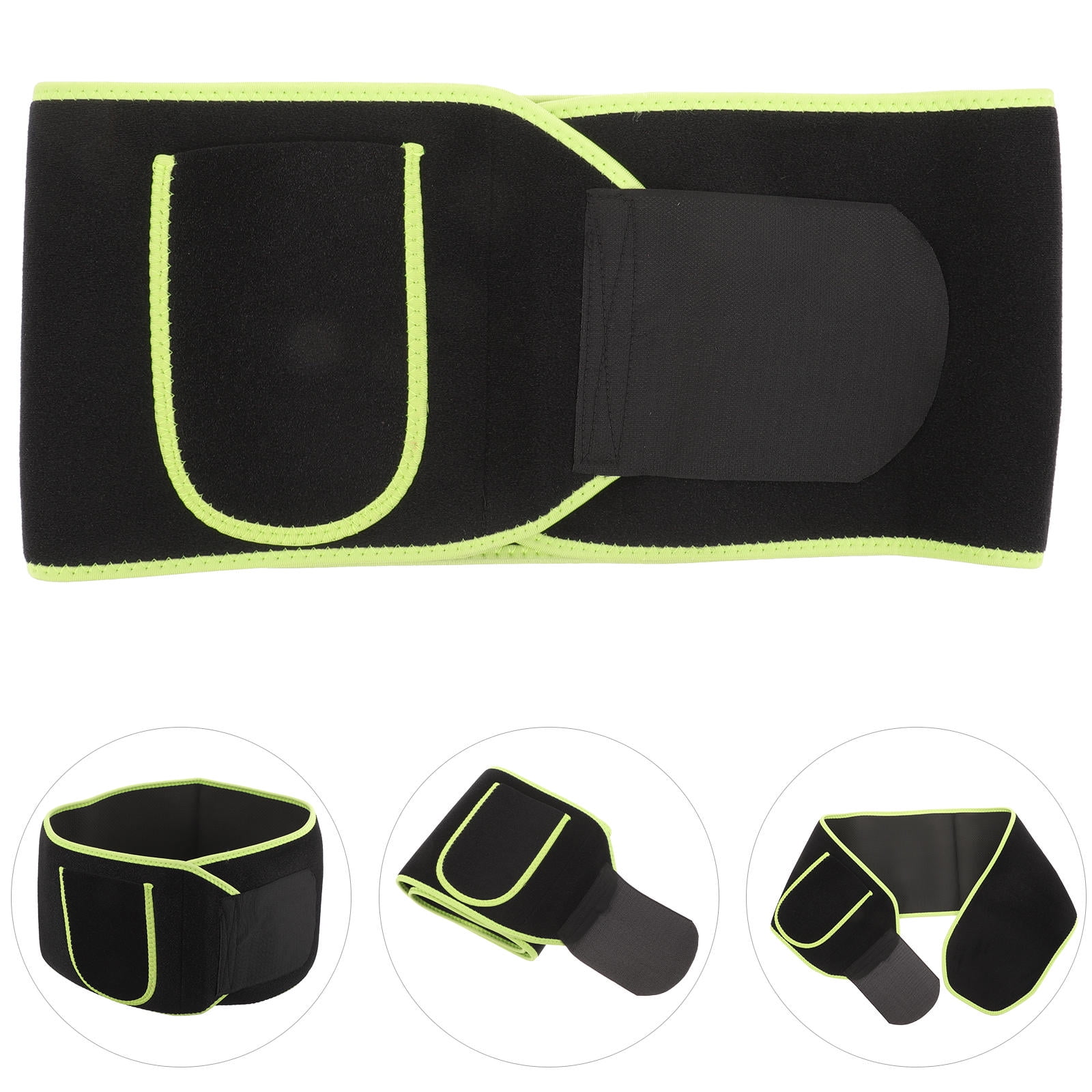 Worgeous 1Set Green Rubber Waist Belt for Men's Back Supports and ...