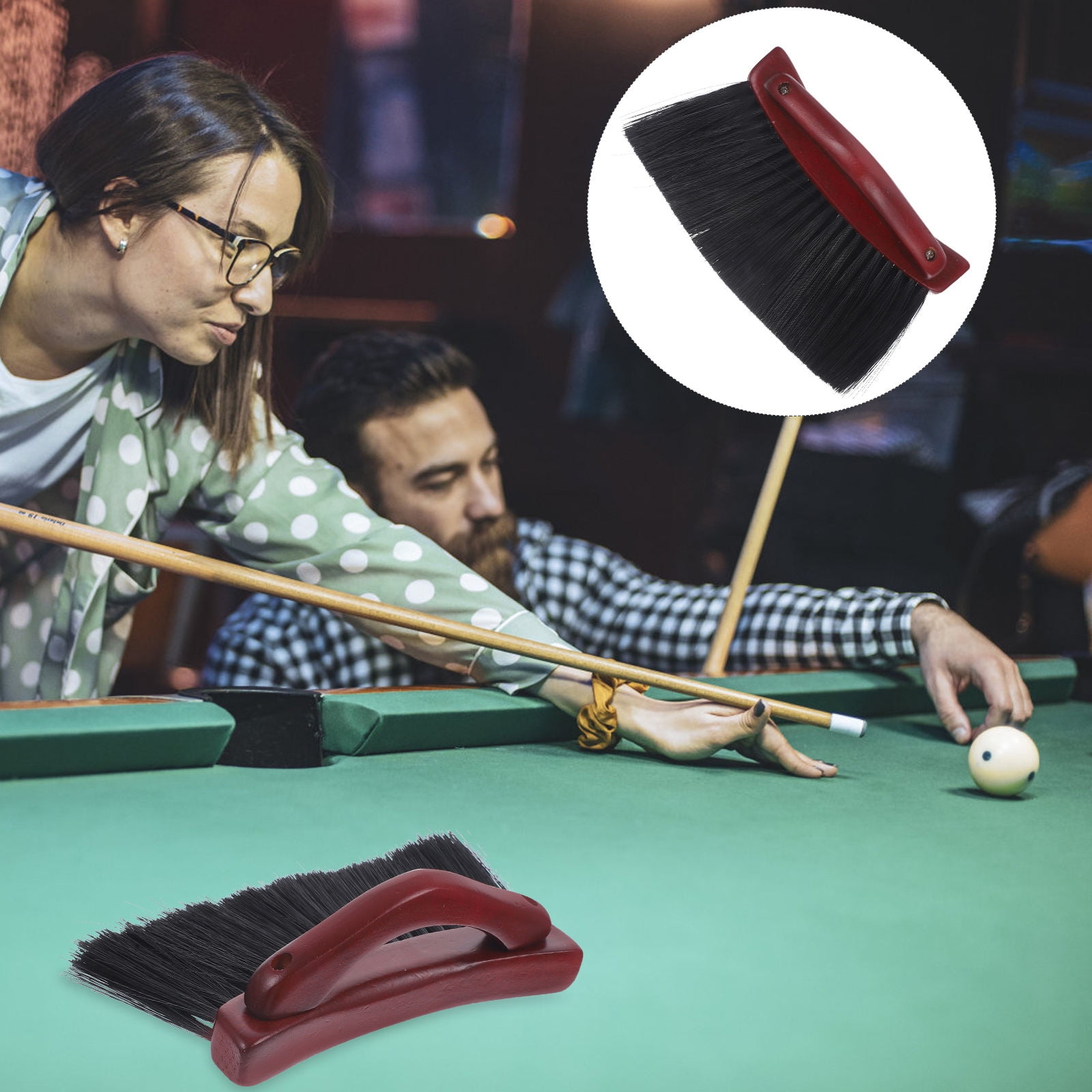 Worgeous 1Set Pool Table Clean PVC Wood Fine Shape for Corners Billiard ...