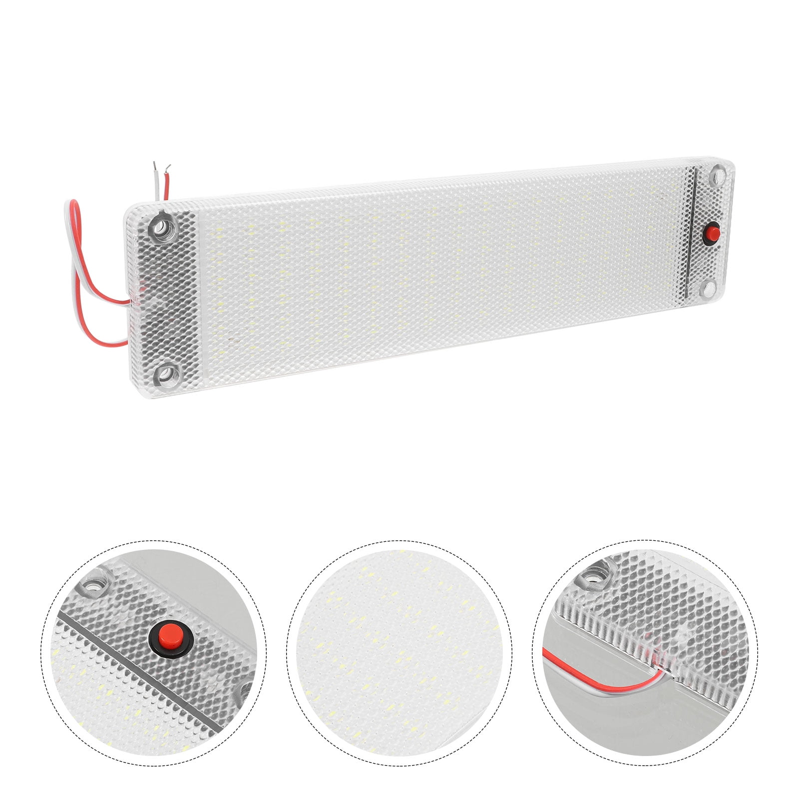 FONDOTIN Car Indoor Roof Reading Light White LED Lamp for Vehicle Trunk ...