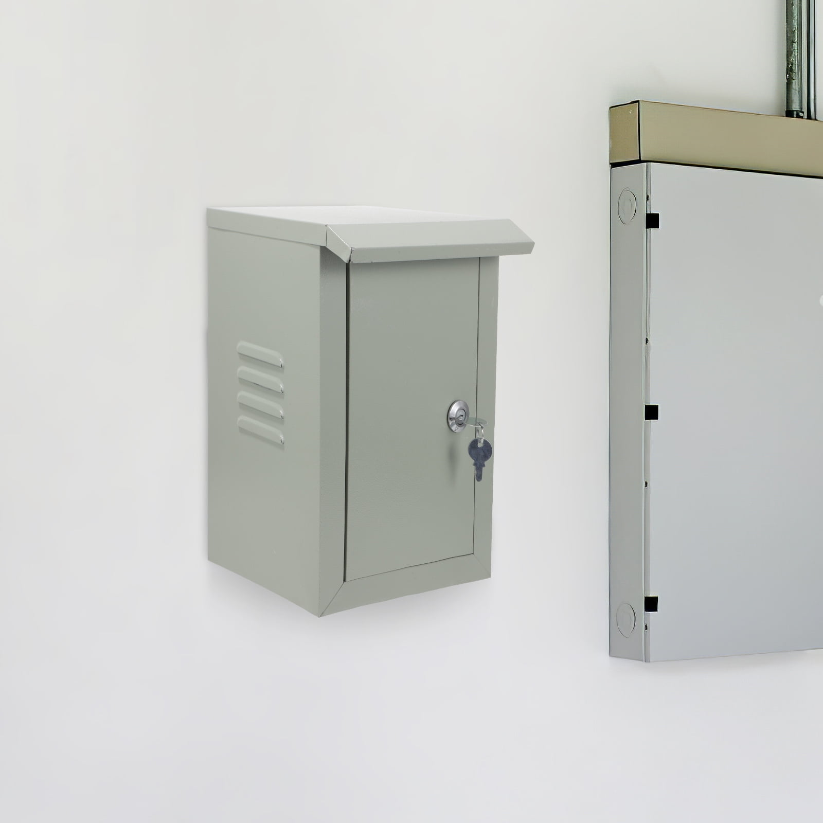 Worgeous 1Set Steel Exterior Electrical Box with Safe Locking for ...