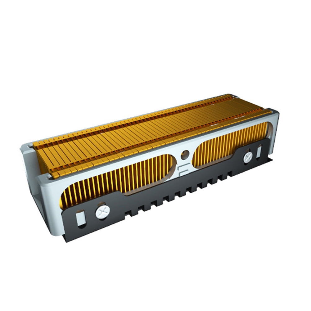 Worgeous 1pc Albronze Heating Sink .2 SSD Cooler Texture Fin Computer ...