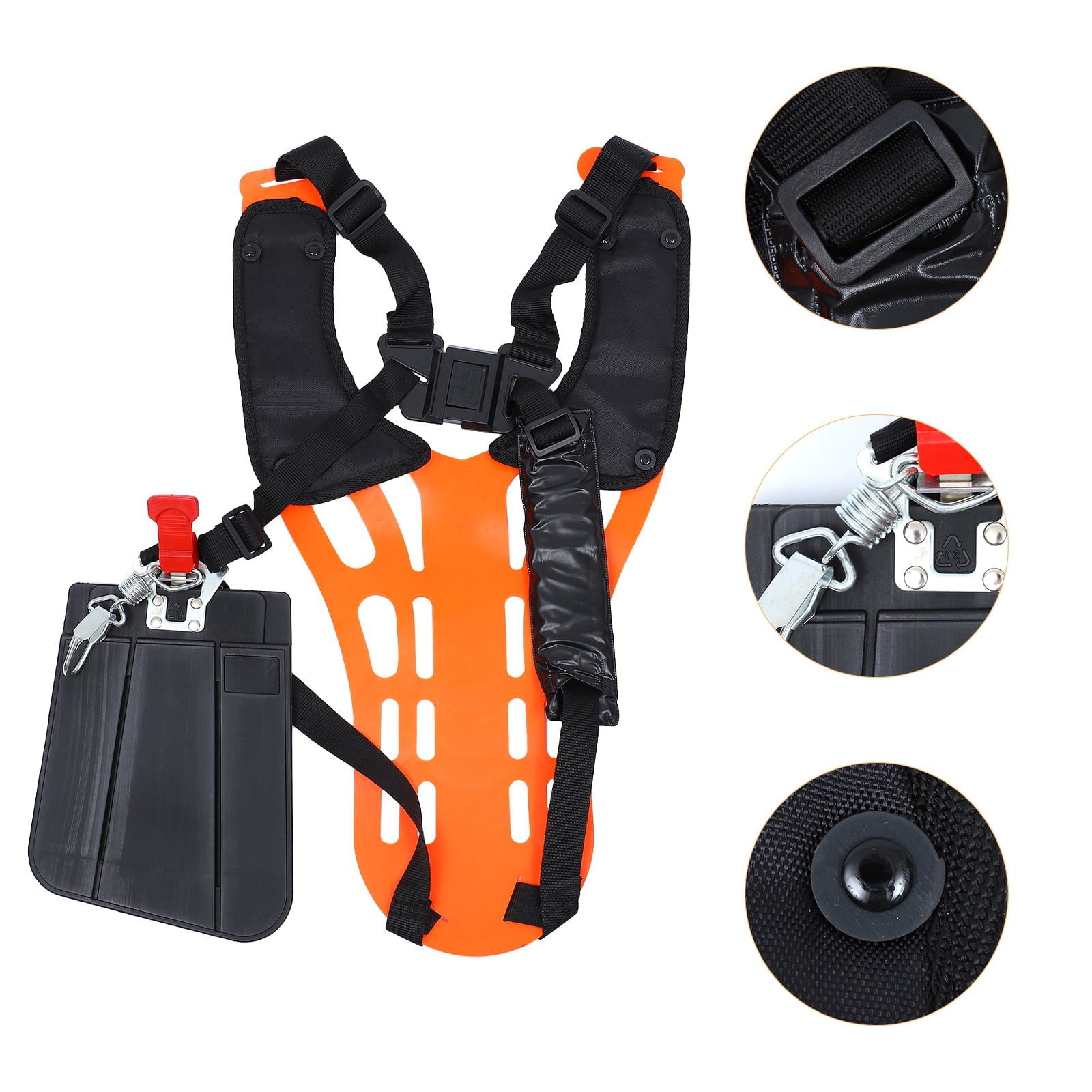 Phenofice Cropper Shoulder Strap Hay Mower Harness Strap Orange 1Pcs ...