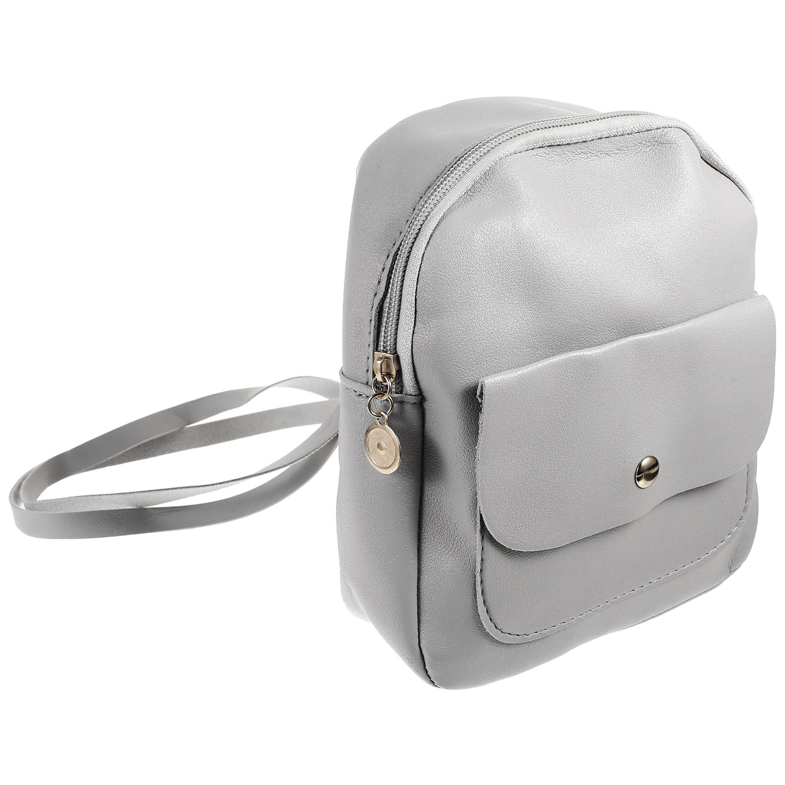 Worgeous 1pc Women's Casual PU Leather Backpack with Zipper Design ...