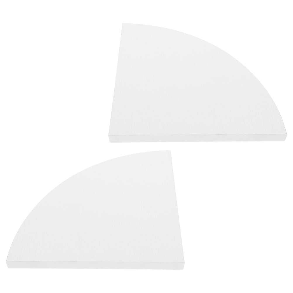 Worgeous 2 PCS Decorative Partitions Wall Shelf Double-sided ...