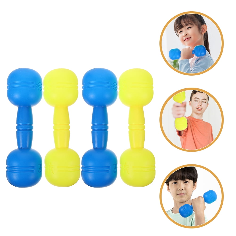 Worgeous 2 Pairs Audio Dumbbell Dumbbells for Children Weight Fitness ...