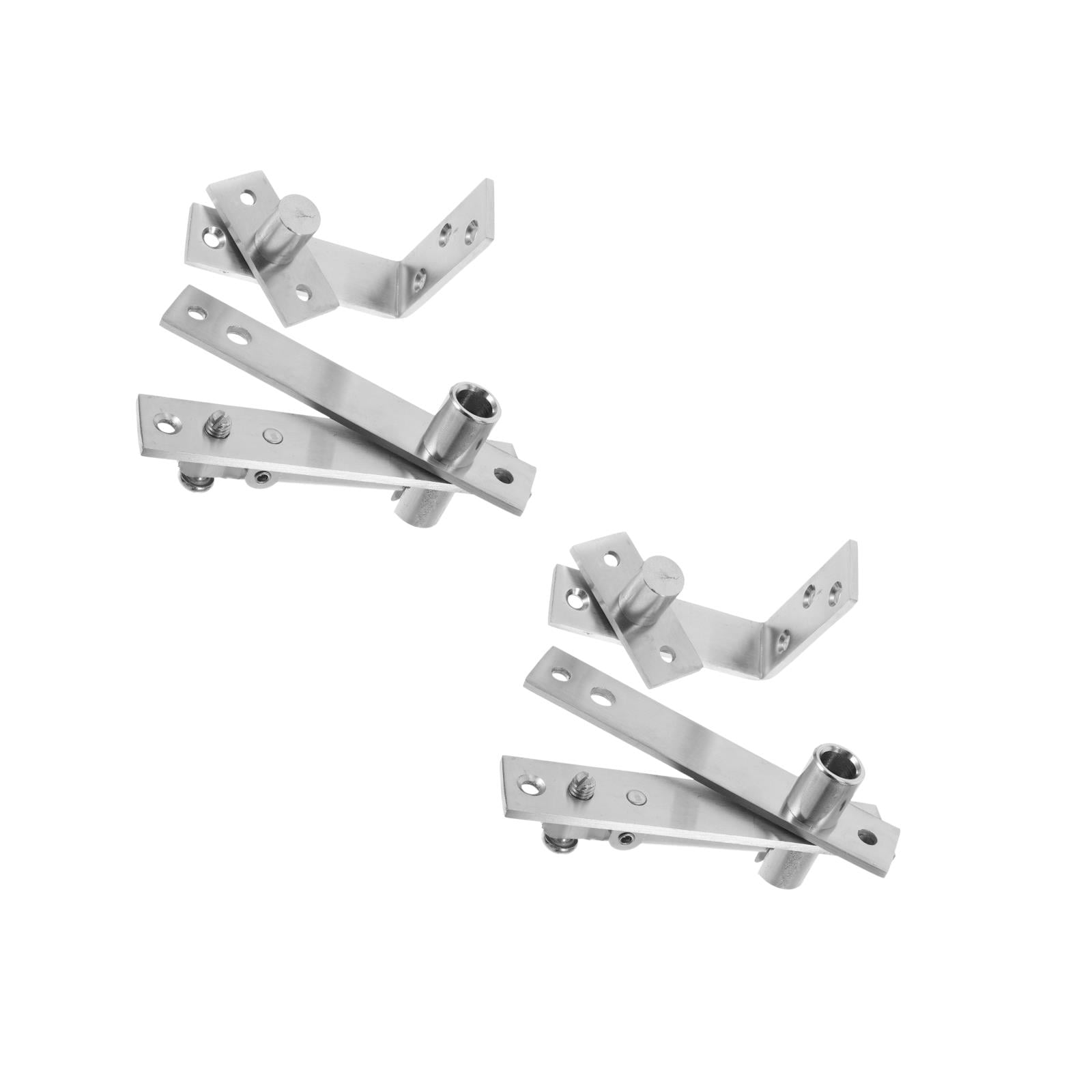 Worgeous 2 Pairs Stainless Steel Door Hinges Heavy Duty Pivot Hinges ...