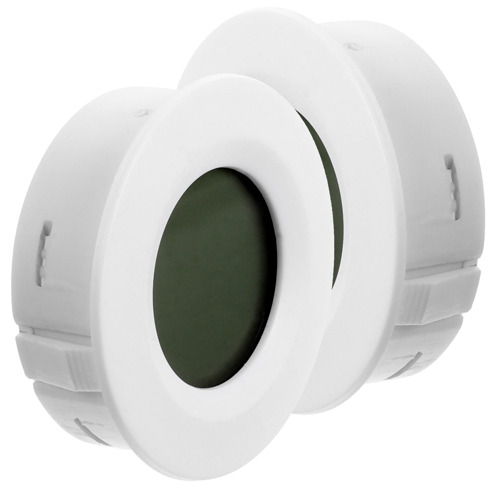 Worgeous 2 Pc Hydrometer Temp and Humidity Monitor Thermometer White ...