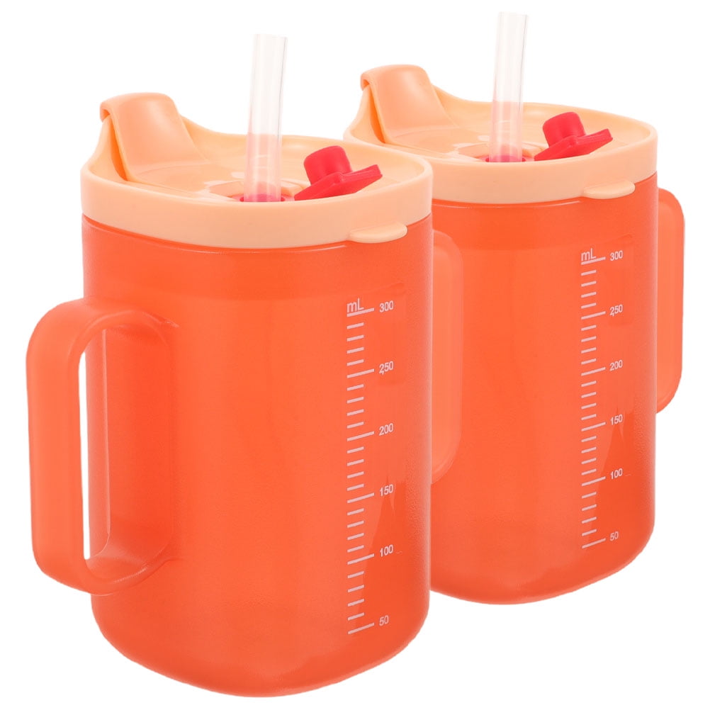 Worgeous 2 Pcs Adaptive Cups Dysphagia Rehabilitation Baby Elderly ...