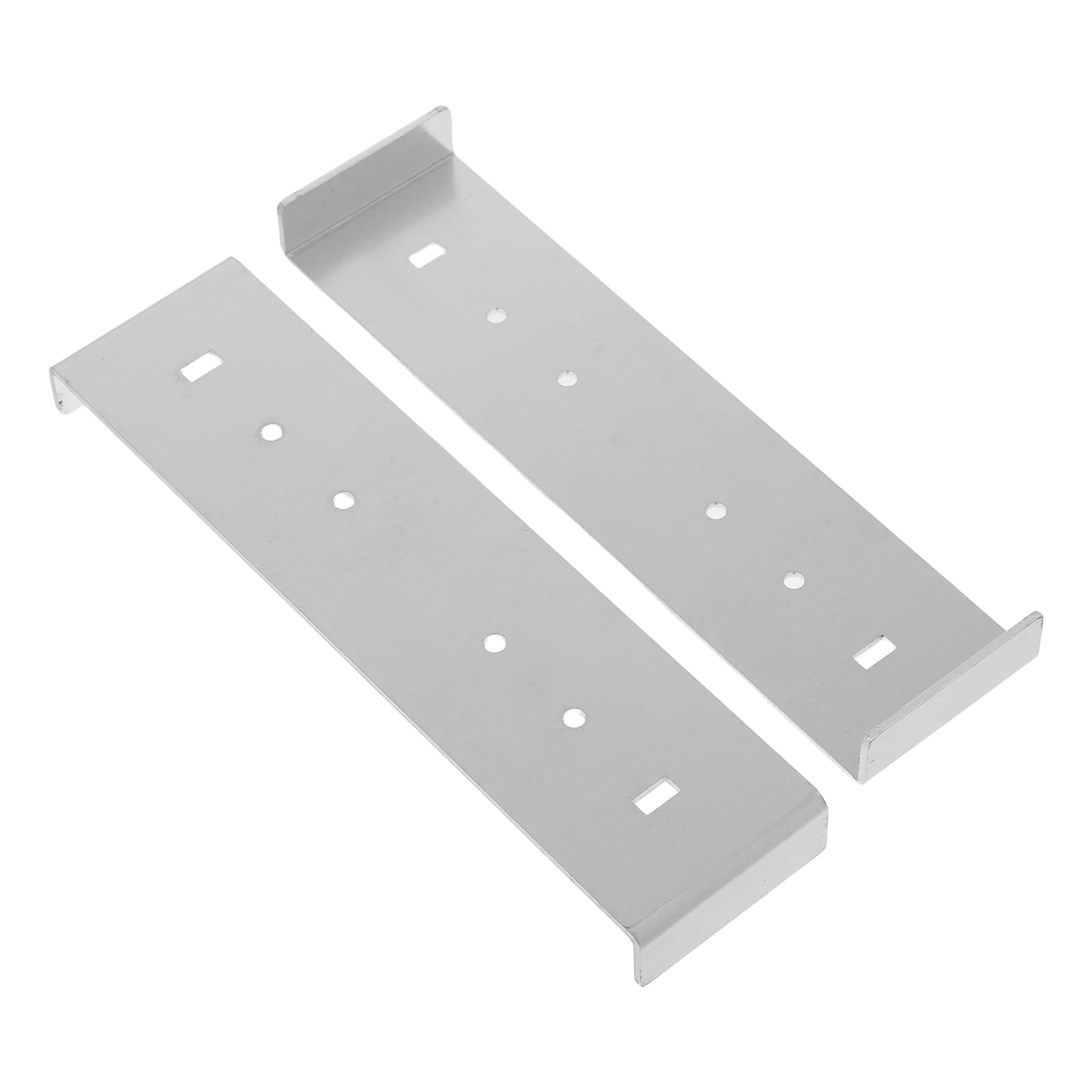 Worgeous 2 Pcs Aluminum Mailbox Mounting Bracket Sturdy Installation ...