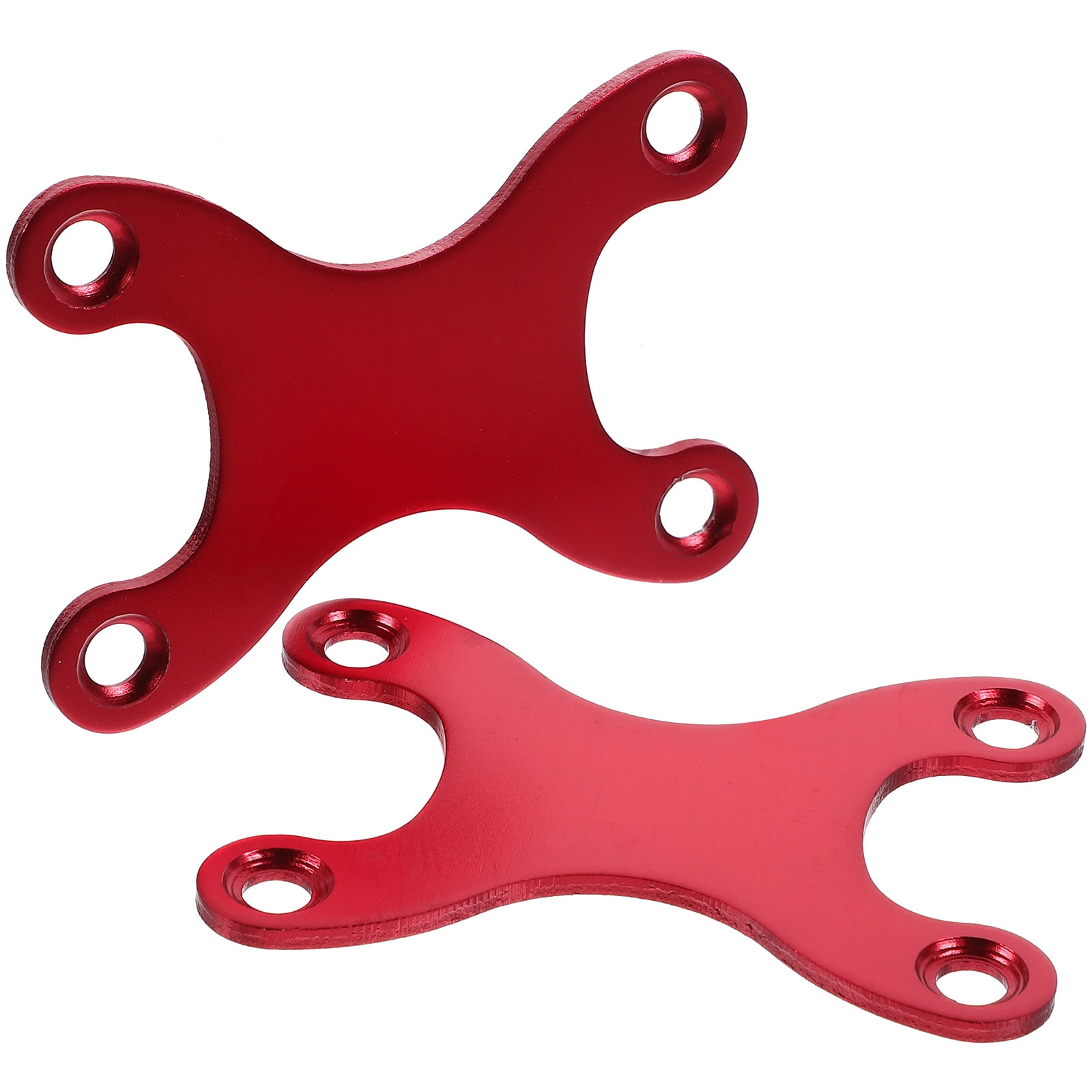 Worgeous 2 Pcs Anti- Gasket Skateboard Mount Bridge Support Bracket Red ...