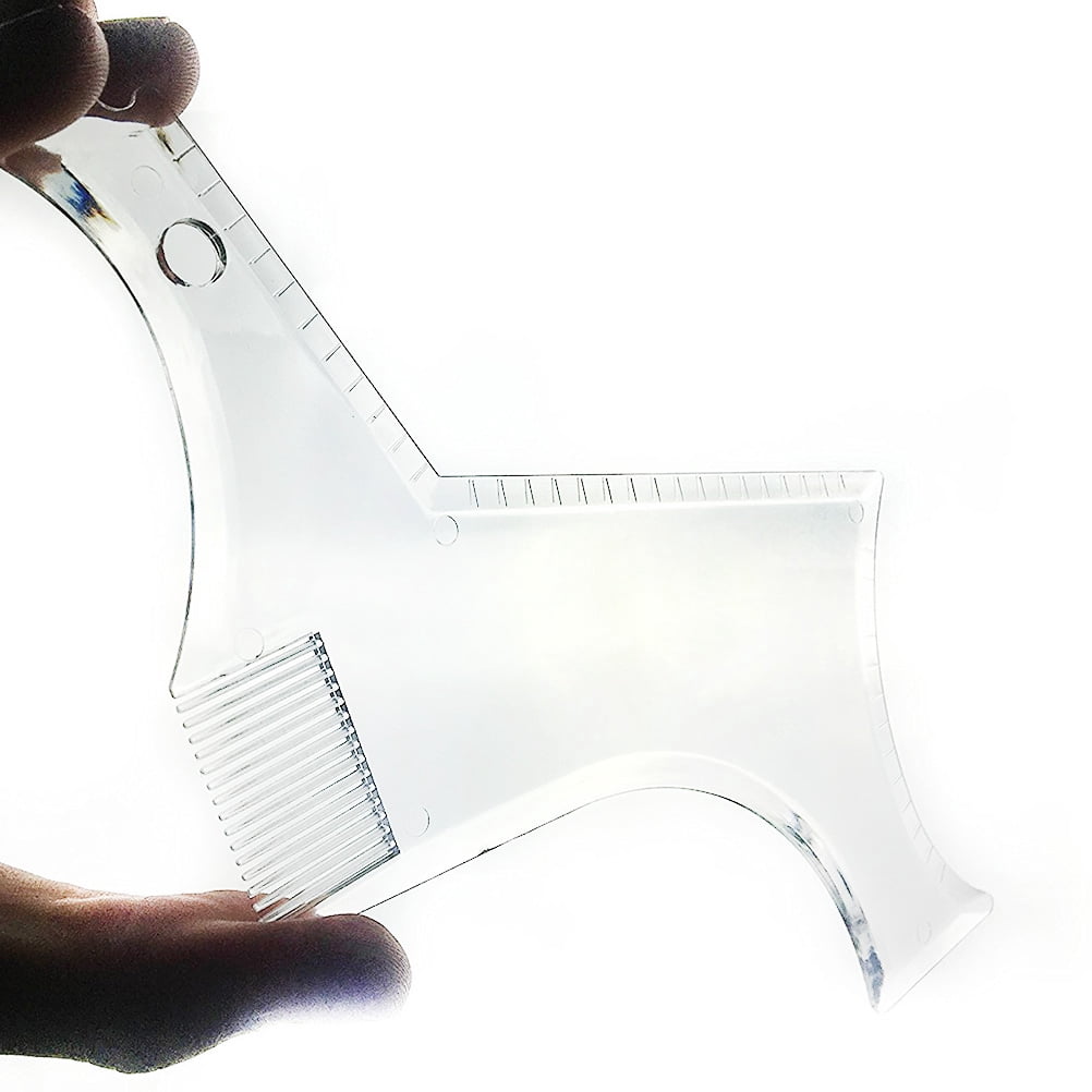 Worgeous 2 Pcs Beard Styling Comb Goatee Shaping Tool Men Tools Hair ...