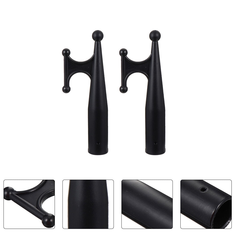 Phenofice Boat Cleat Hooks Black 2Pack 7.87X2.83X1.38In - Walmart.com