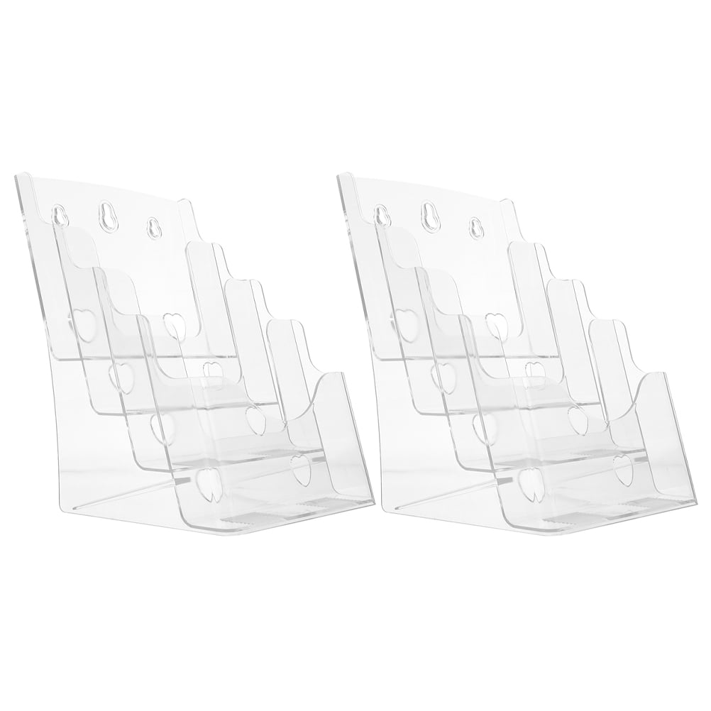 SWETRACE Flier Display Stand Wall Mountable 2Pcs 9.90X6.68X6.41in ...