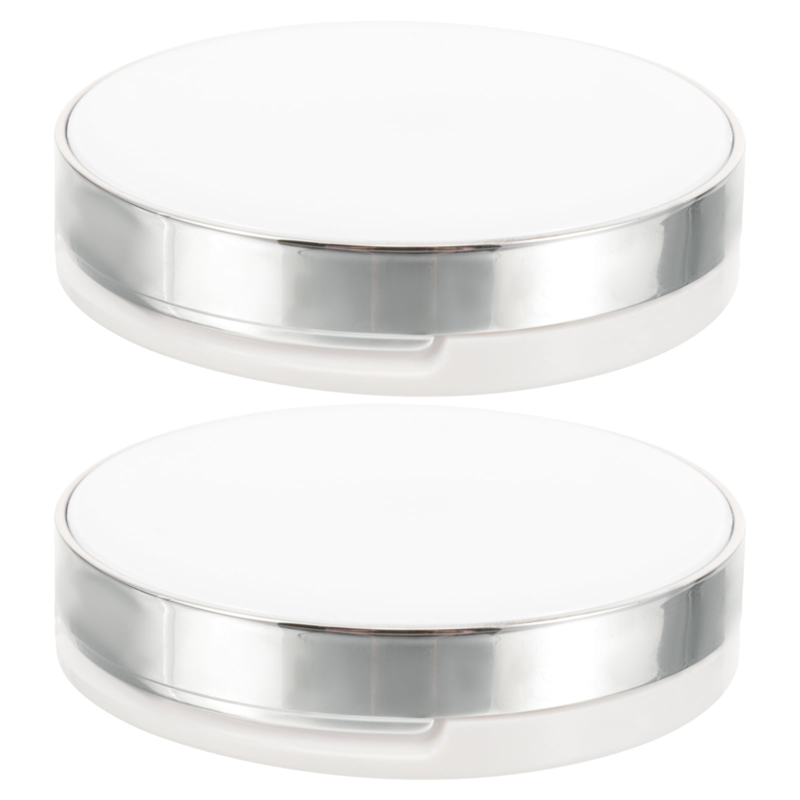 Worgeous 2 Pcs Boxes Double Sided Cups Dusting Powder Container ...