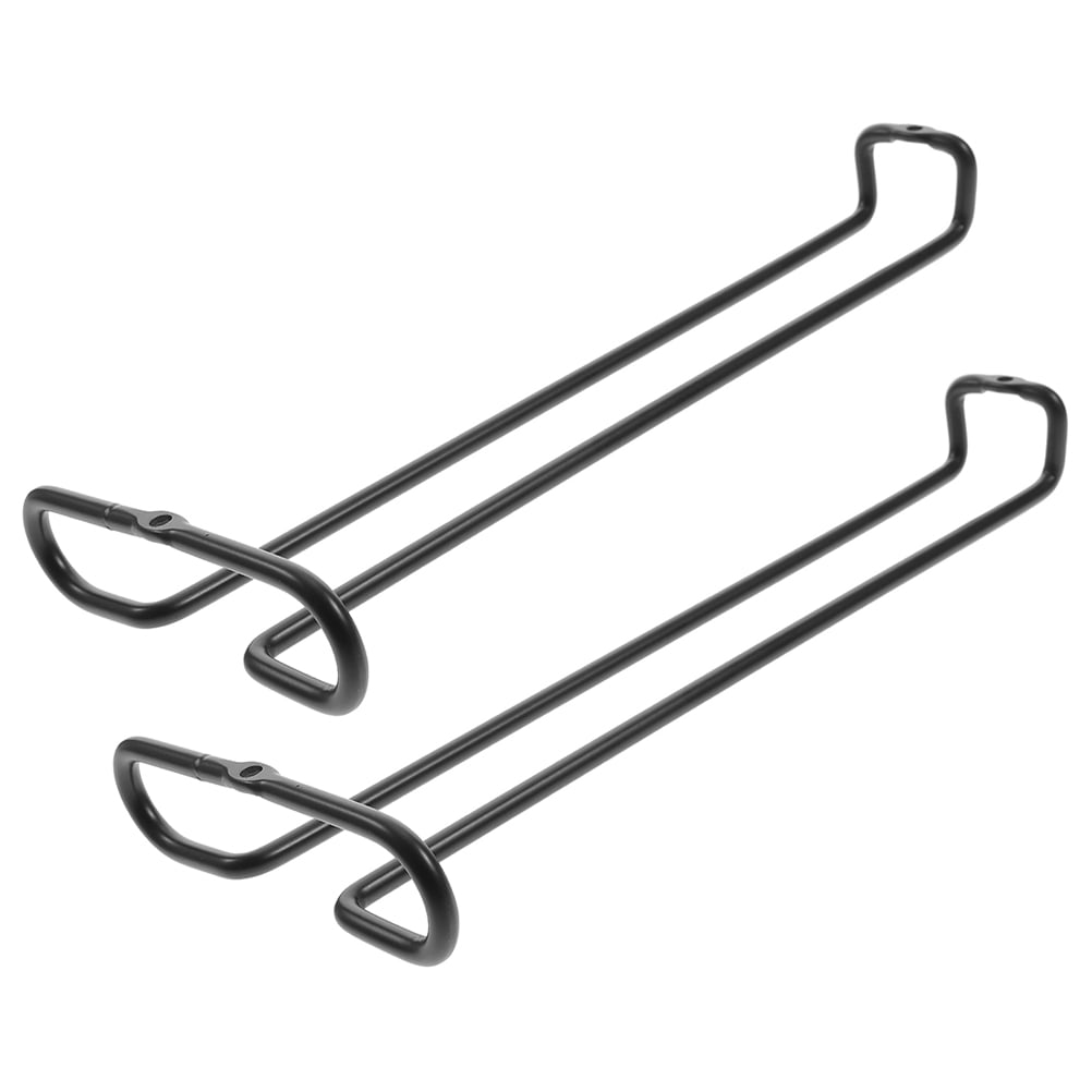 Worgeous 2 Pcs Cabinet Wine Glass Rack Upside down Rack Wine Cup Rack ...