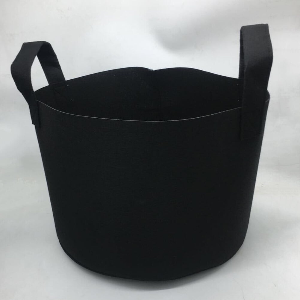 Worgeous 2 Pcs Collapsible Garden Bag Fabric Planters Grow Bags Heavy ...