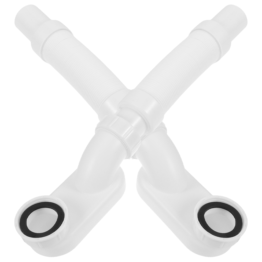 Worgeous 2 Pcs Drain for Freestanding Tub Kit Food Bathtub Rice White ...