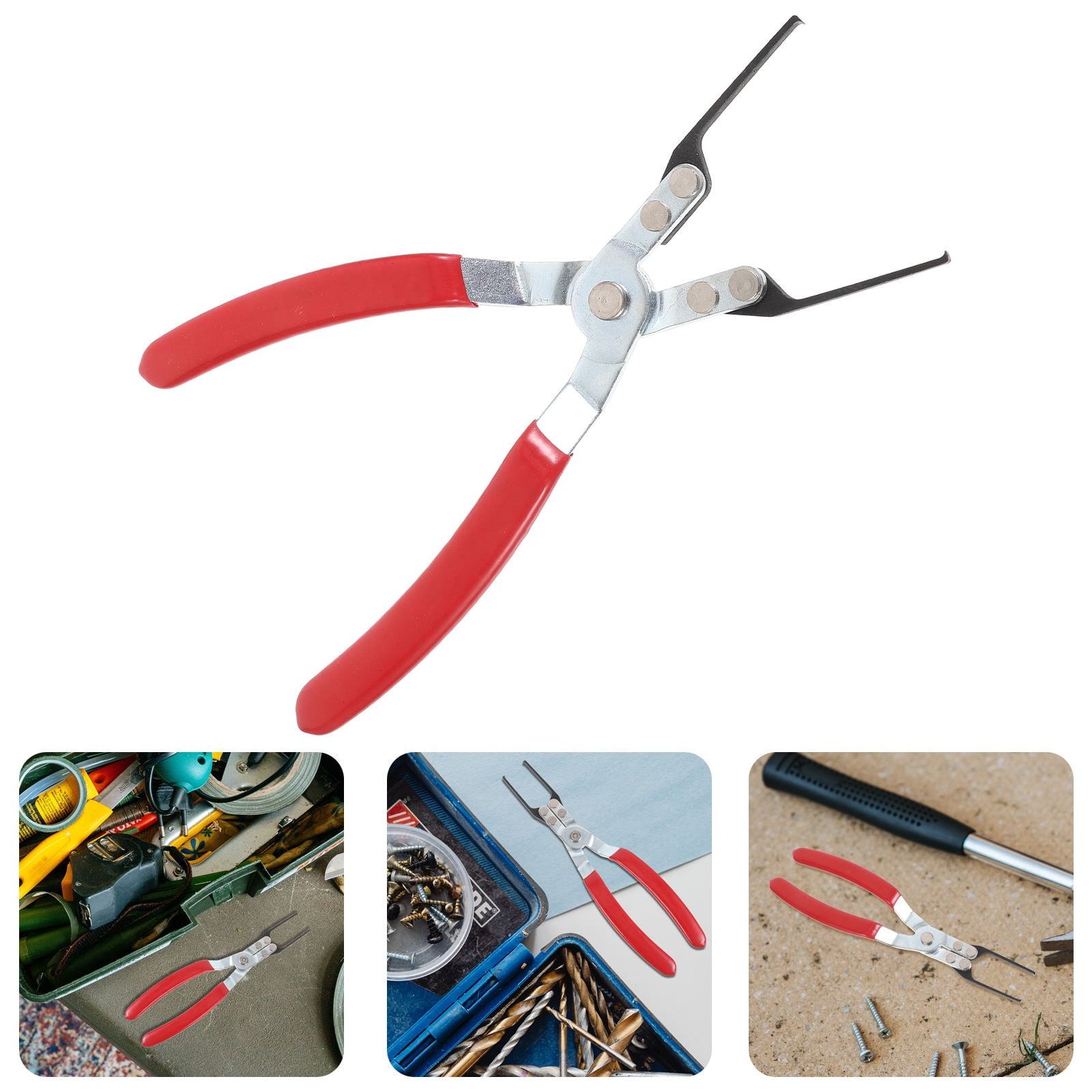 Worgeous 2 Pcs Fuse Puller Remover Relay Disassembly Pliers Maintenance ...